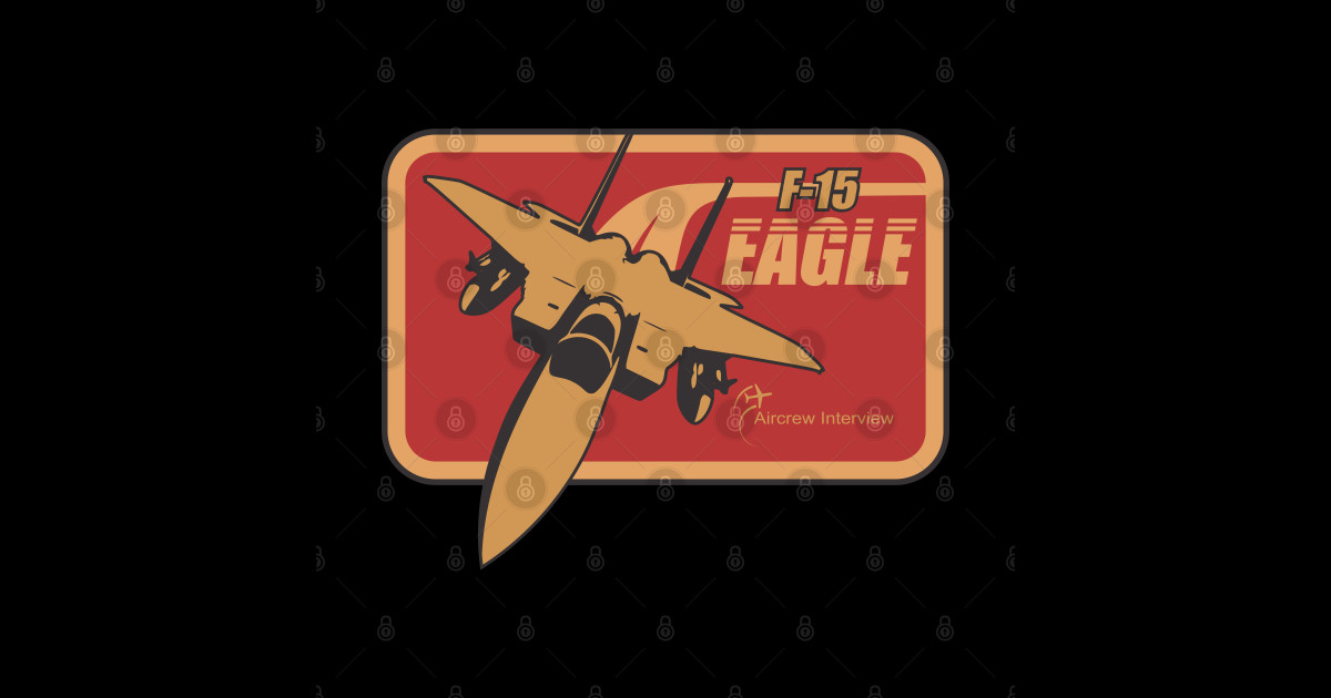 F-15 Eagle - F15 Eagle Fighter Plane - Sticker | TeePublic