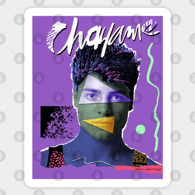 CHAYANNE 80S RETRO STYLE - Chayanne - Sticker | TeePublic
