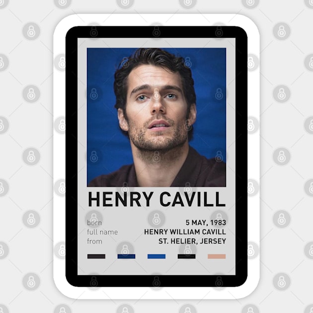 Henry Cavill - Henry Cavill - Sticker | TeePublic