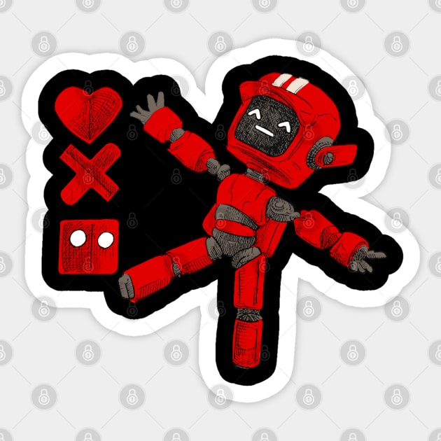 K-VRC illustration - K Vrc - Sticker | TeePublic