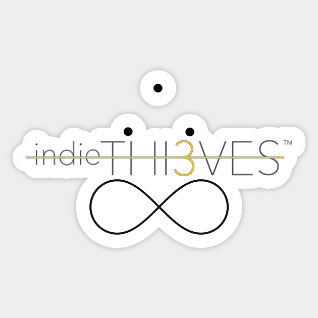 ART is forever...the rebrand - Black Business - Sticker | TeePublic