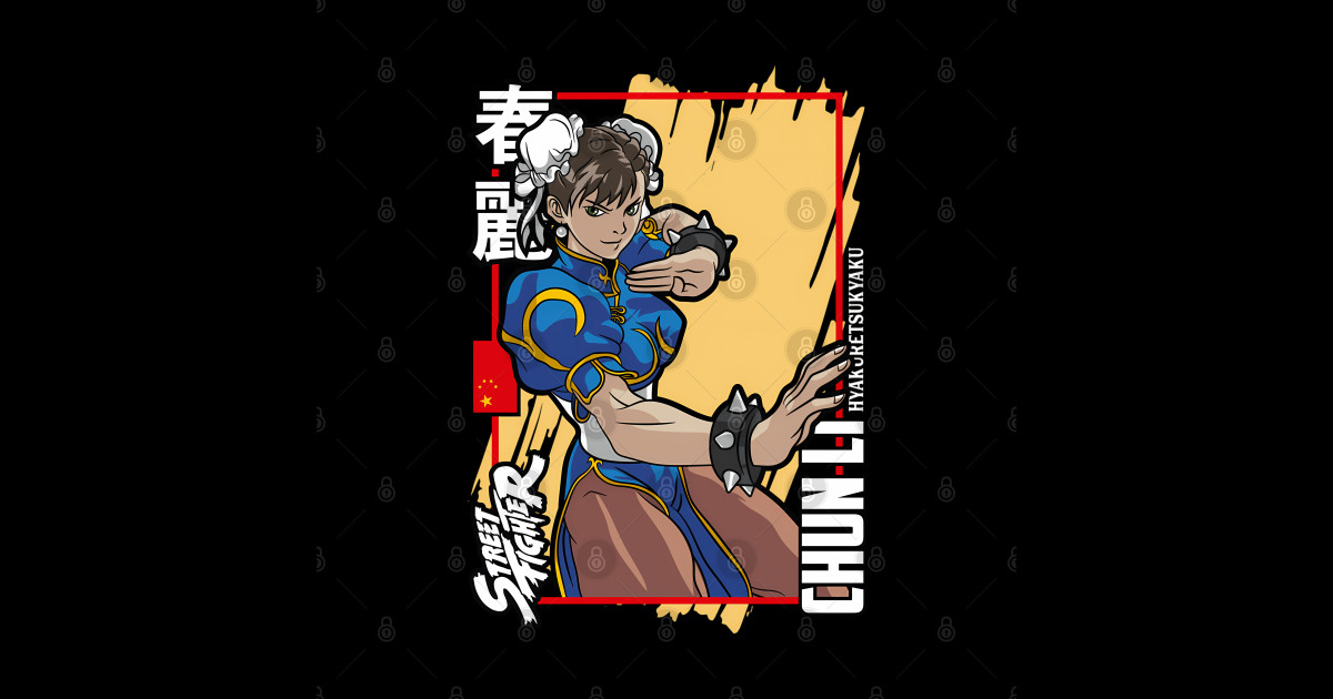 Chun-Li Street Fighter Art - Legendary Warrior Tribute - Chun Li Street ...