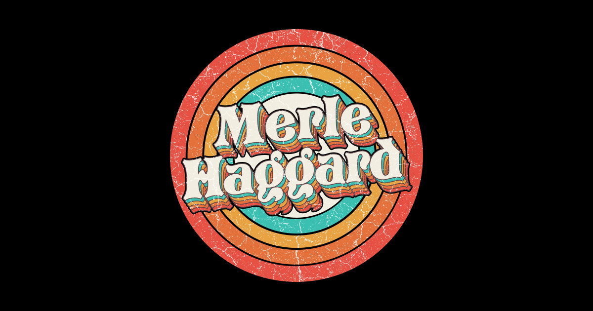 Merle Proud Name - Vintage Grunge Style - Merle Proud Name - Sticker ...