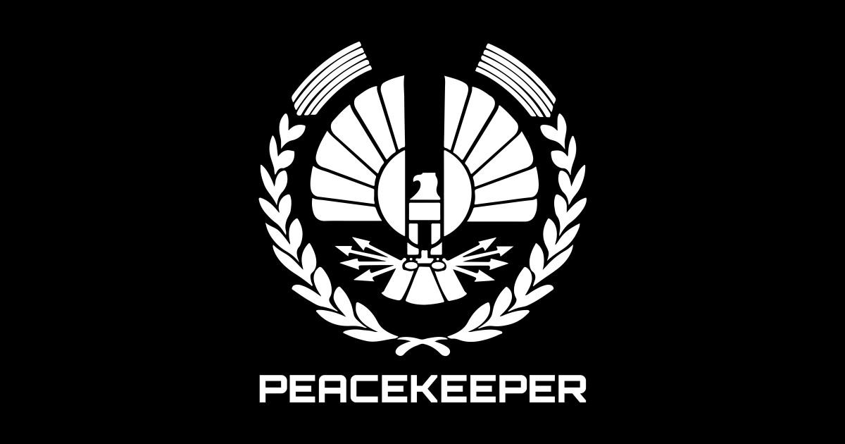 PEACEKEEPER - Hunger Games - Sticker | TeePublic