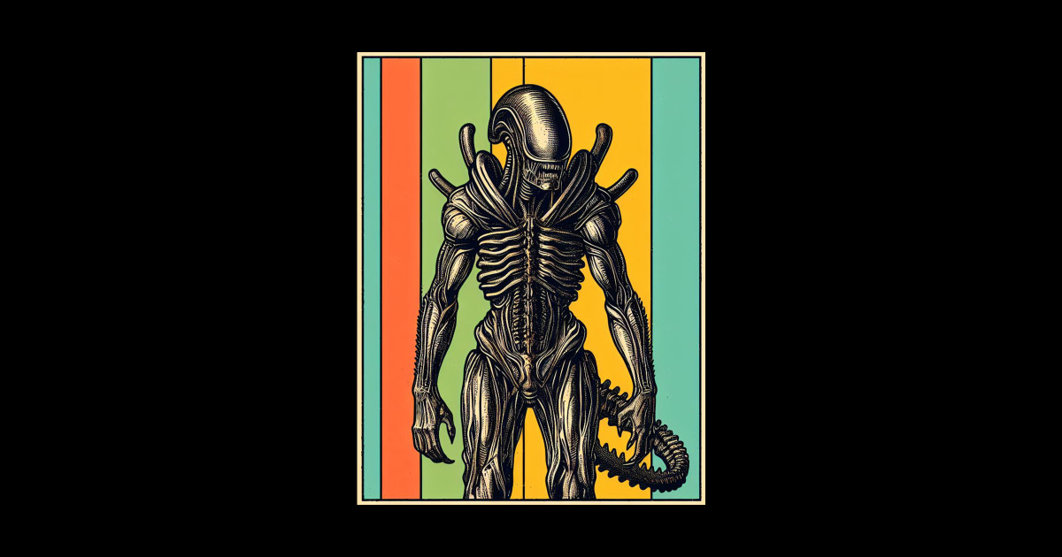 Xenomorph Modeling - Xenomorph - Sticker | TeePublic