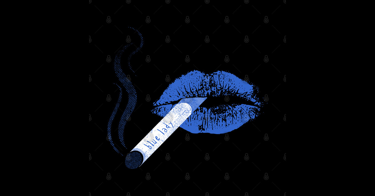 SCP-013 Blue Lady Cigarettes, SCP Foundation - Scp013 - Sticker | TeePublic