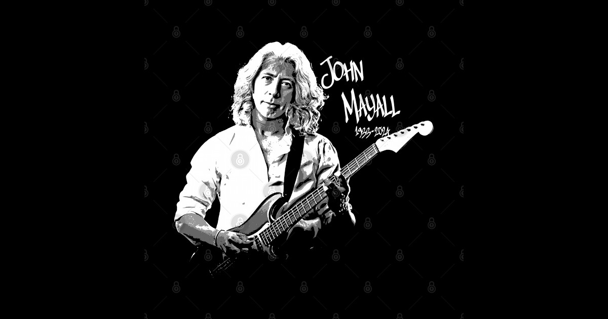 john mayall 1933-2024 fan art design - John Mayall - Posters and Art ...