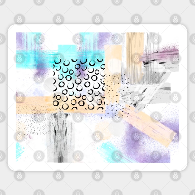 Abstract Art - Abstract - Sticker | TeePublic