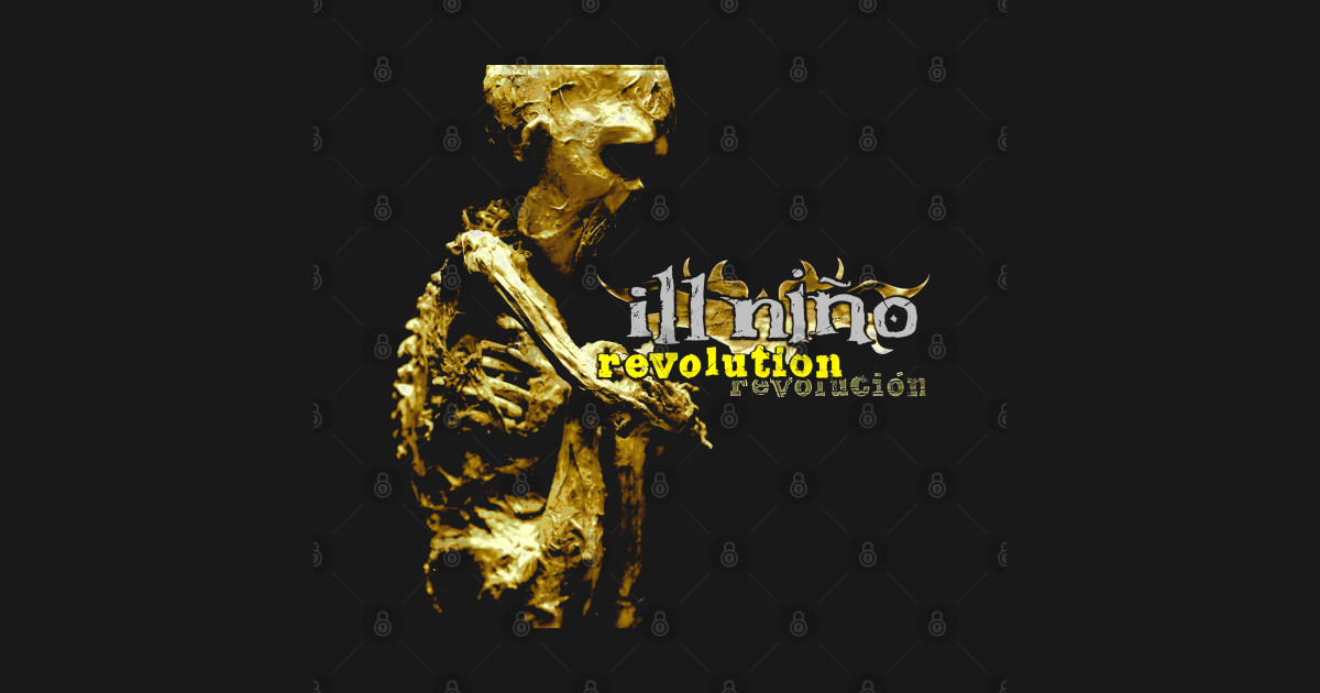 Vintage Skull Band Nu Metal - Ill Nino - T-Shirt | TeePublic