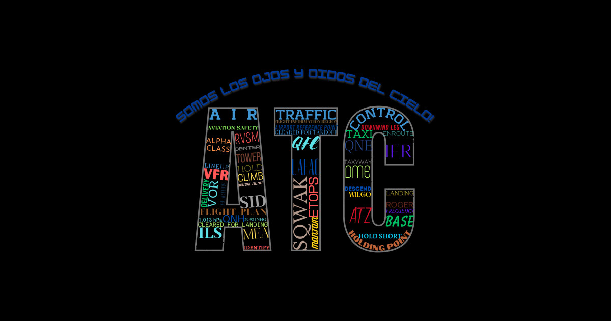 air traffic control design - Air Traffic Controller - Sticker | TeePublic