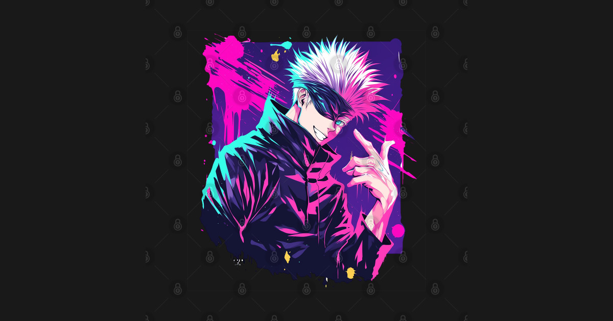 gojo satoru - jujutsu kaisen - Gojo Satoru - T-Shirt | TeePublic