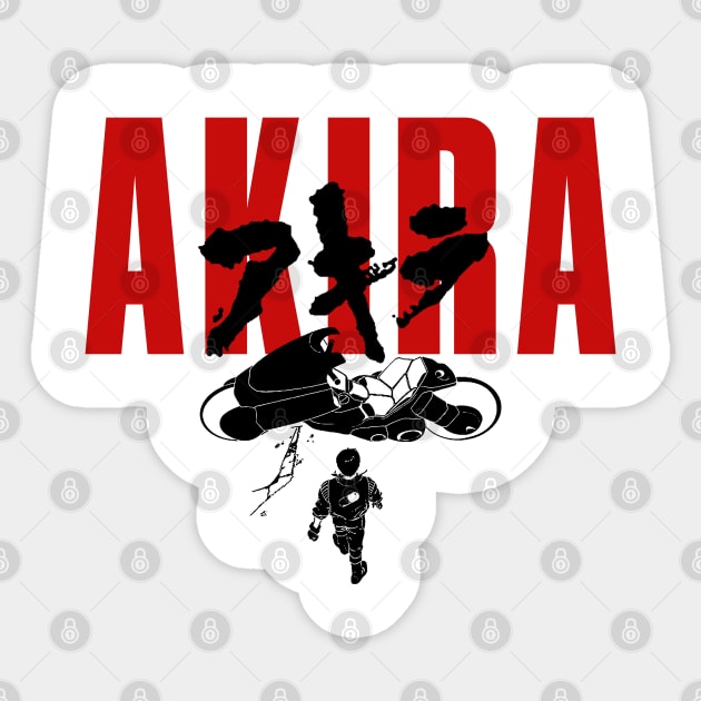 Akira Bike - Akira - Sticker | TeePublic