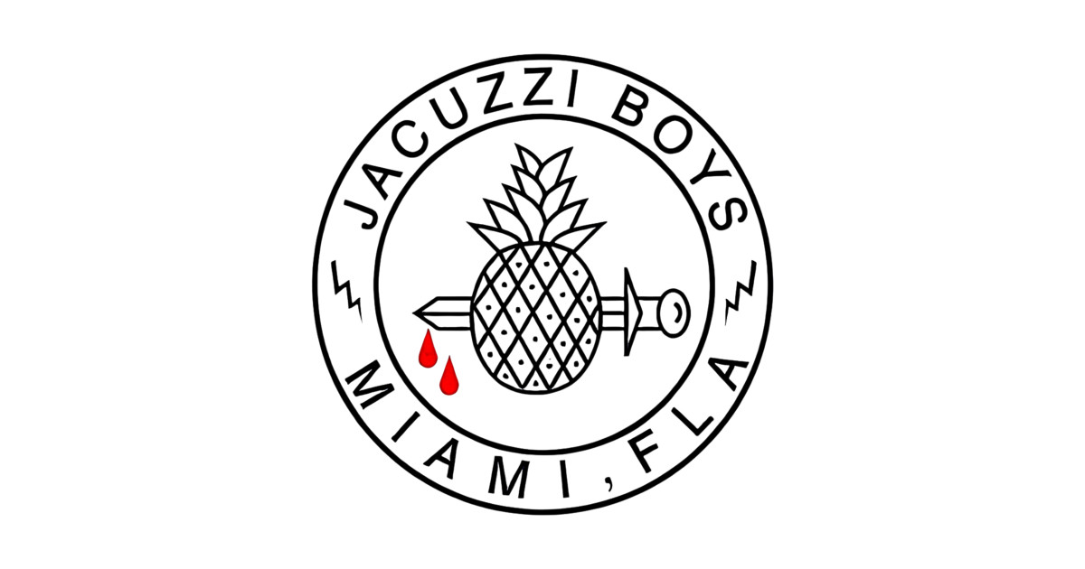 Miami Band Pineapple Graphic - Jacuzzi Boys - T-Shirt | TeePublic