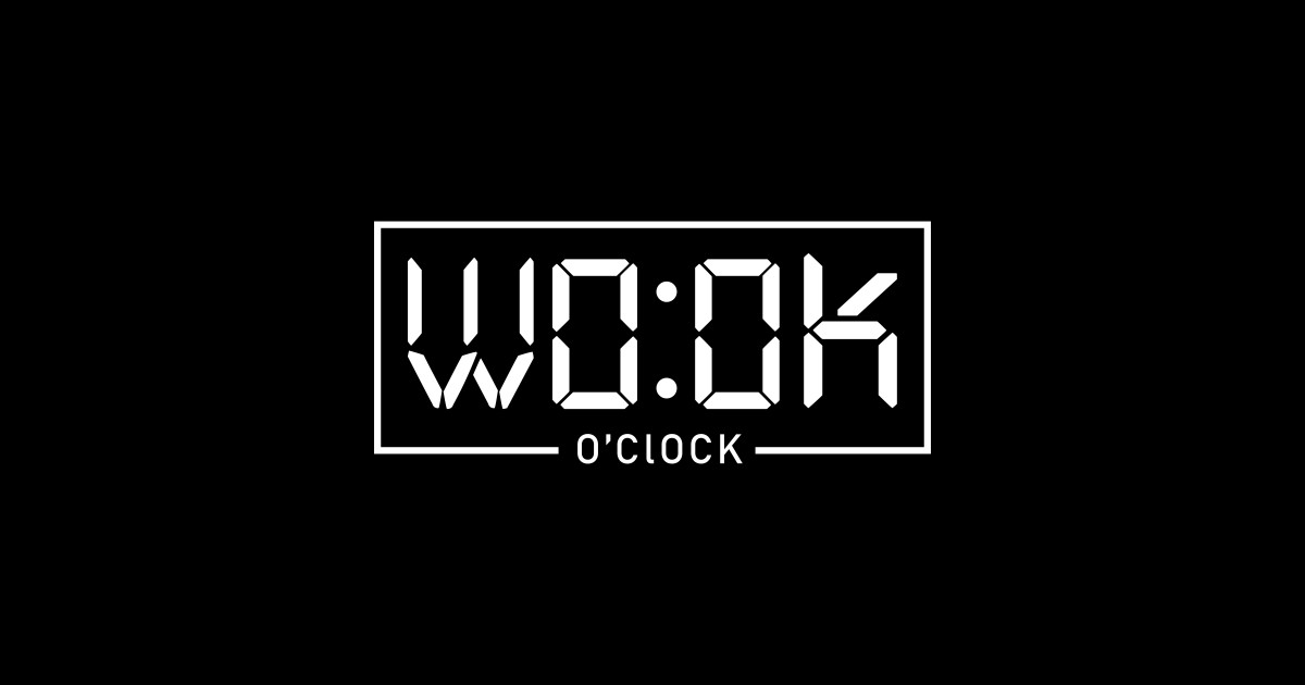 work o'clock - Work - Sticker | TeePublic