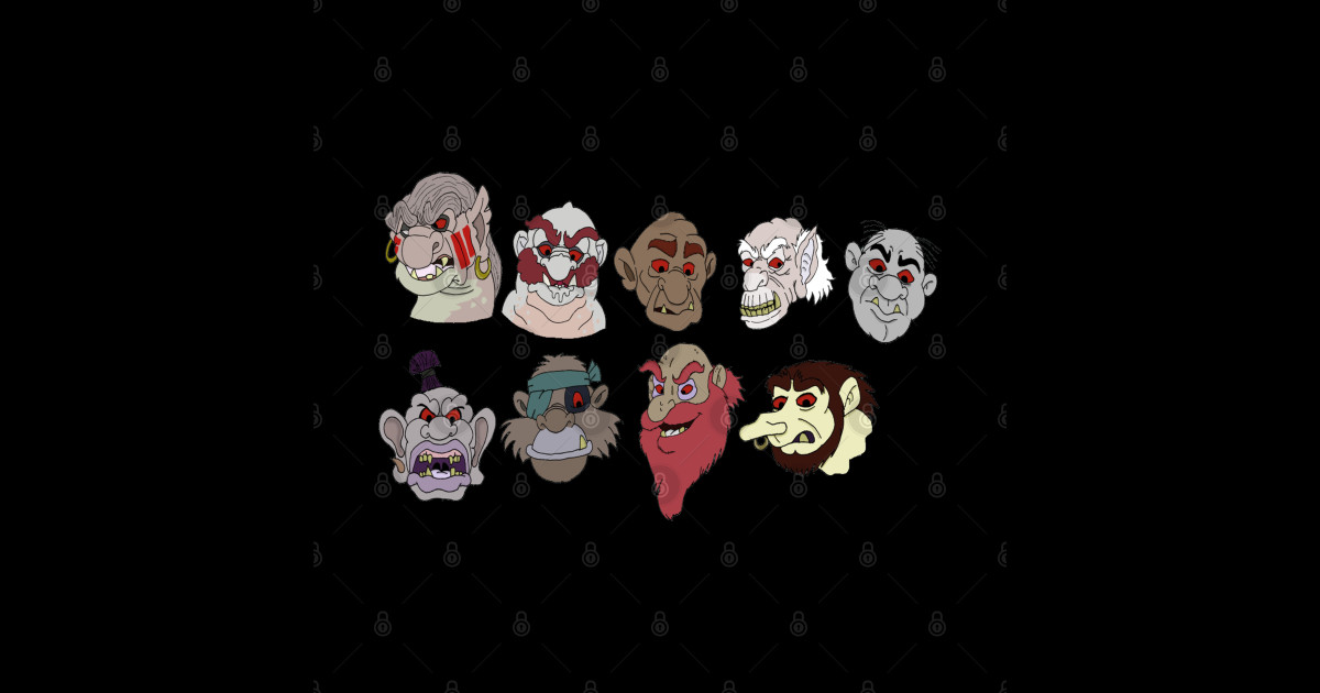 9 evil giants - Bfg - Sticker | TeePublic