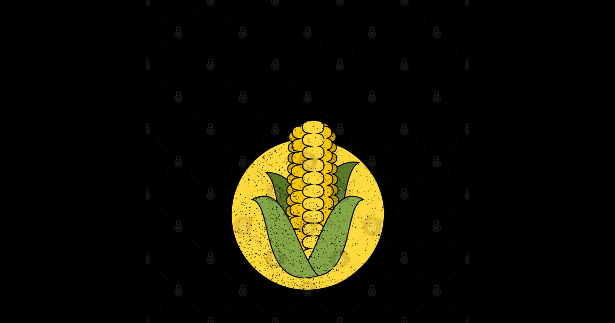 Fully Husked Corn Meme - Corn - Sticker | TeePublic