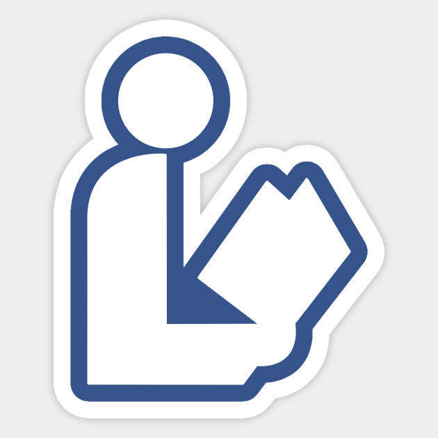 National Library Symbol - National Library - Sticker | TeePublic