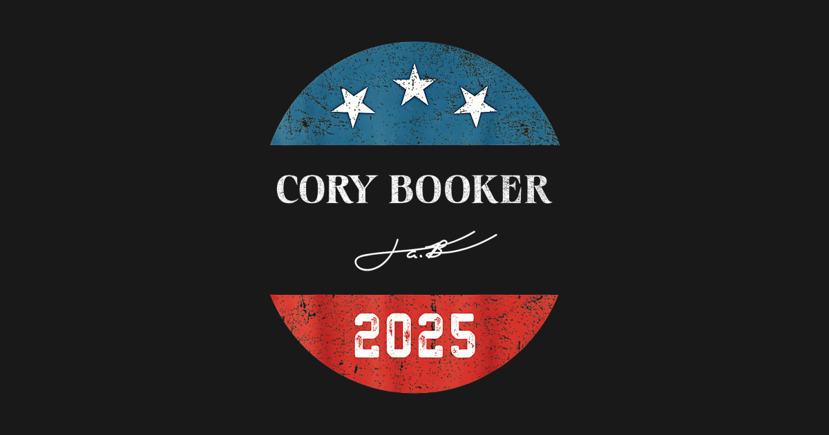 Senator Cory Booker Filibuster Cory FiliBooker - Cory Booker - T-Shirt ...
