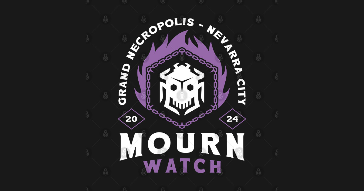 Mourn Watch Emblem - Dragon Age - T-Shirt | TeePublic