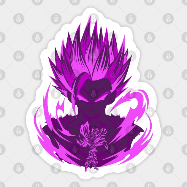 Super Saiyan Gohan - Gohan - Sticker | TeePublic