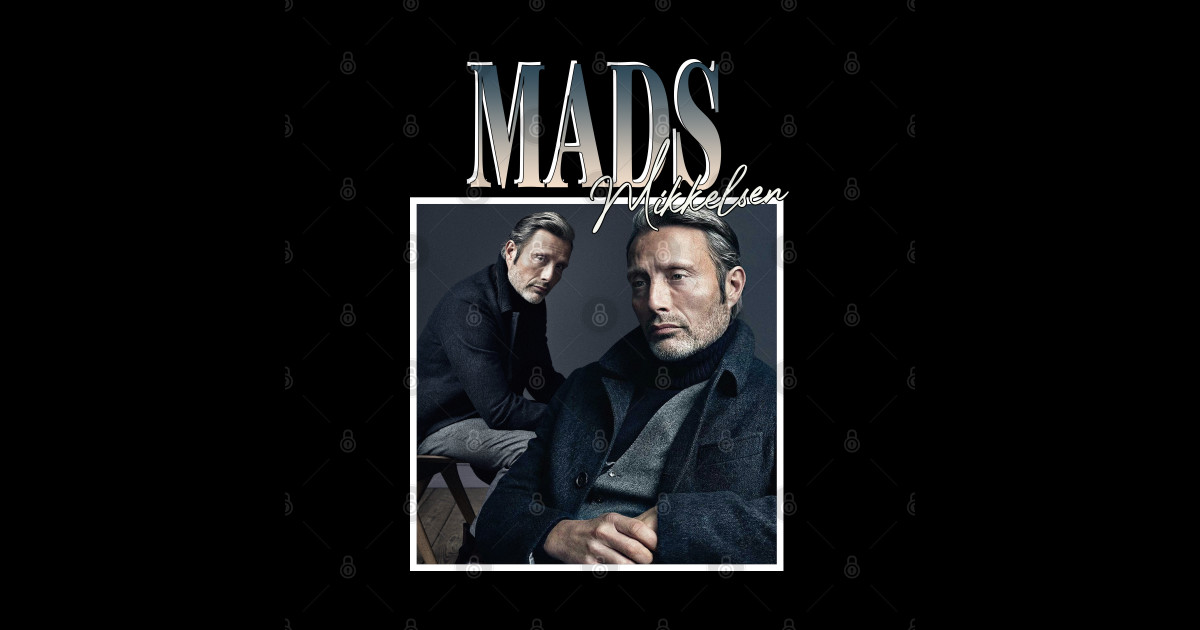 Mads Mikkelsen - Mads Mikkelsen - Sticker | TeePublic