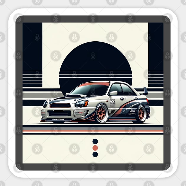 Subaru WRX STI - Subaru Wrx Sti - Sticker | TeePublic