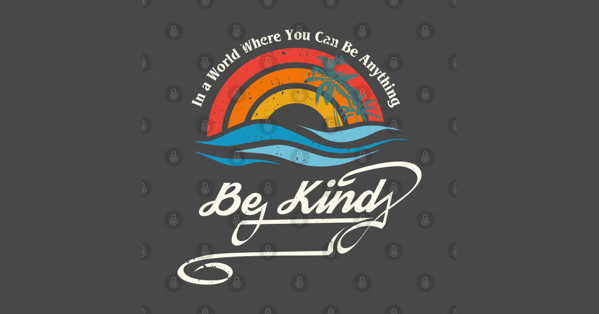 Be Kind. Anti Bullying Design. - Be Kind Anti Bullying Design - T-Shirt ...