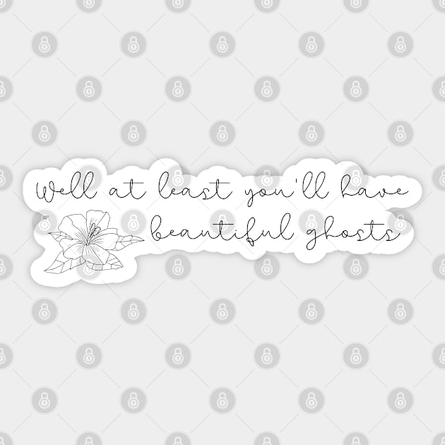 Beautiful Ghosts - Taylor Swift Cats - Taylor Swift - Sticker | TeePublic