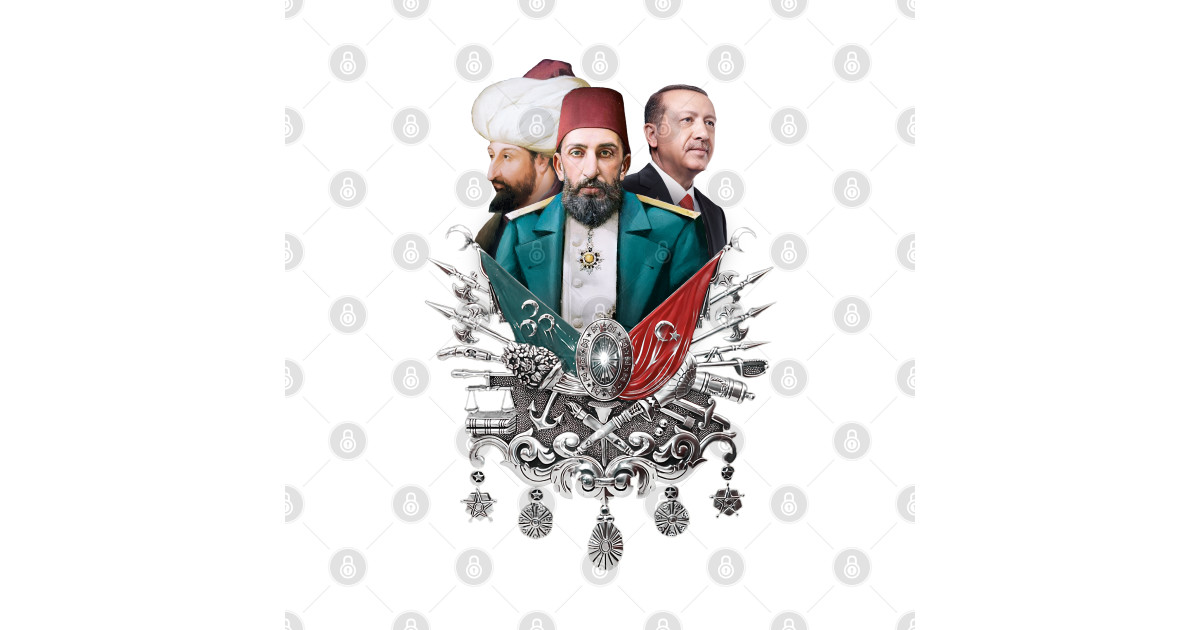 Osmanlı arması | Ottoman Crest - Abdülhamid Han II & Fatih Sultan Selim ...