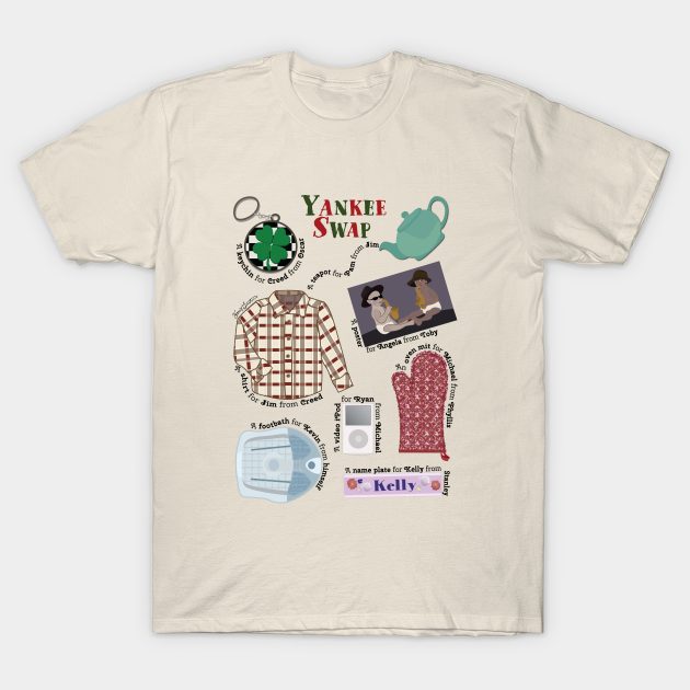 Yankee Swap - The Office - T-Shirt Designed & Sold By DavYeserski