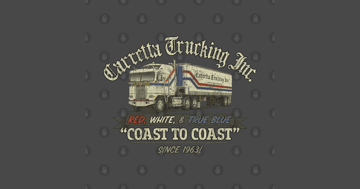 Carretta Trucking 1963 - Trucking - T-Shirt | TeePublic