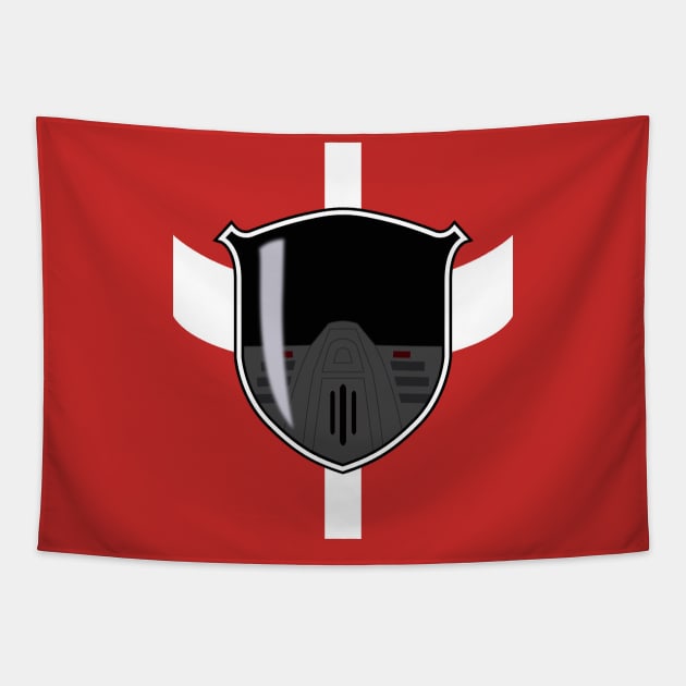 Lightspeed Rescue Red Ranger Visor - Power Rangers - Tapestry | TeePublic