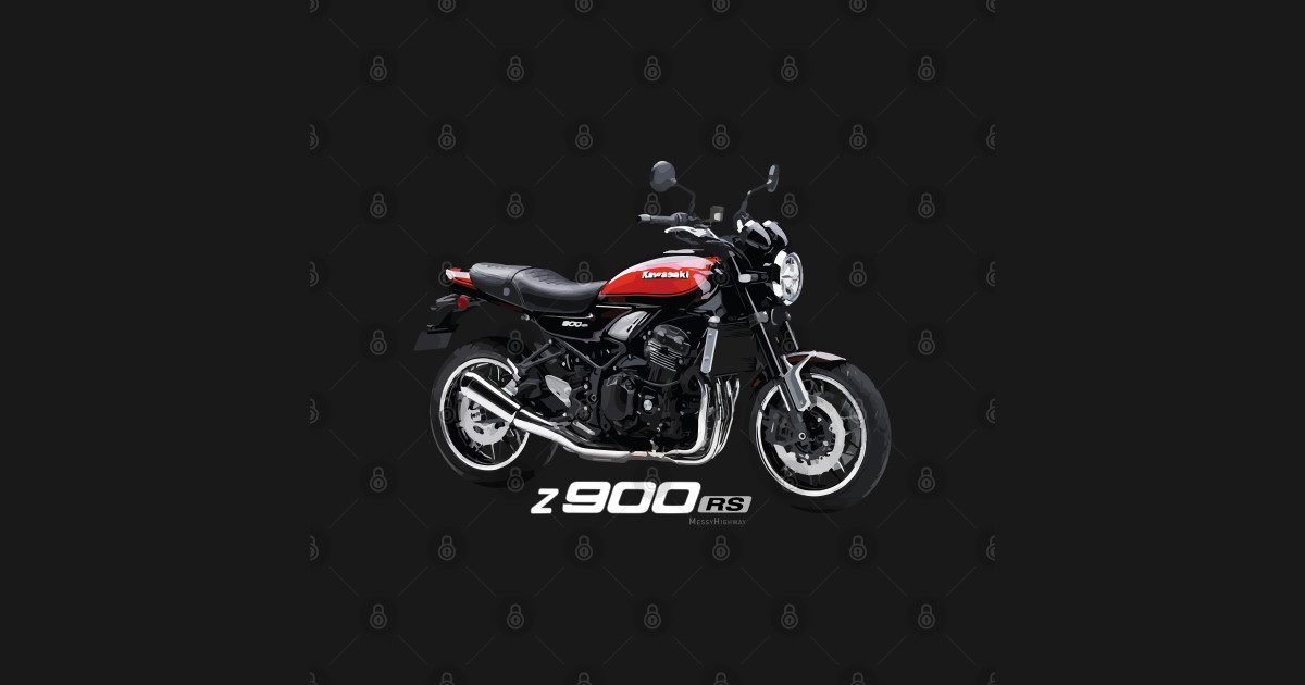 Kawasaki Z900RS 18 red, sa - Kawasaki - Kids T-Shirt | TeePublic