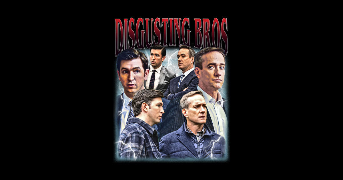 Disgusting Bros Bootleg Vintage Tshirt - Disgusting - Sticker | TeePublic