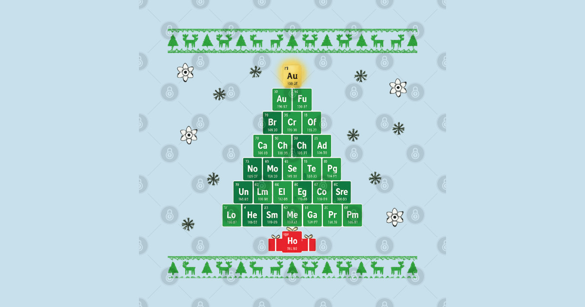 Chemistree Science Christmas Tree - Christmas - T-Shirt | TeePublic