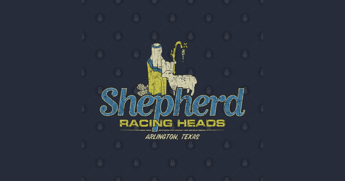 Shepherd Racing Heads 1972 - Drag Racing - T-Shirt | TeePublic
