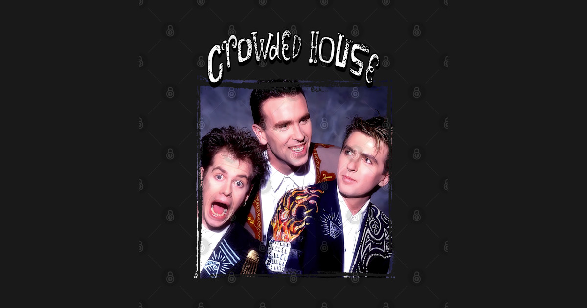 Crowded House Band - Crowded House - T-Shirt | TeePublic