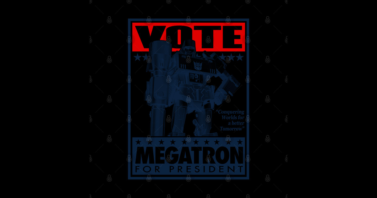 Transformers - GEN 1 - Vote Megatron 2.0 - 80s Cartoon Robots Science ...