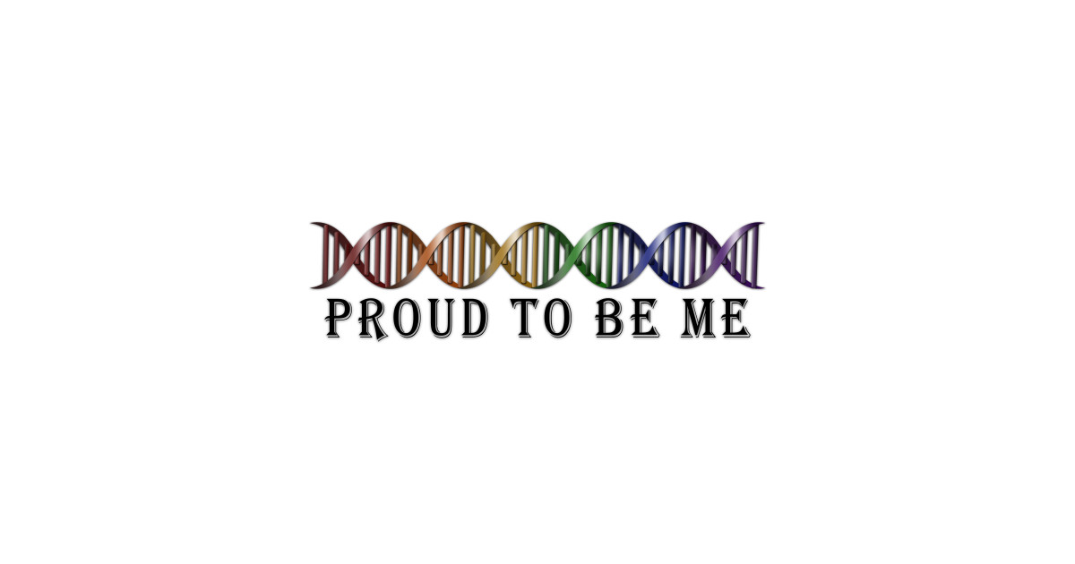 LGBTQ Pride Rainbow Colored DNA Strand - Lgbt Pride - T-Shirt | TeePublic