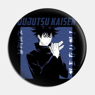 Megumi Fushiguro Jujutsu Kaisen Pins and Buttons for Sale | TeePublic