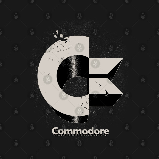 Commodore Retro Logo - Commodore 64 - T-Shirt | TeePublic