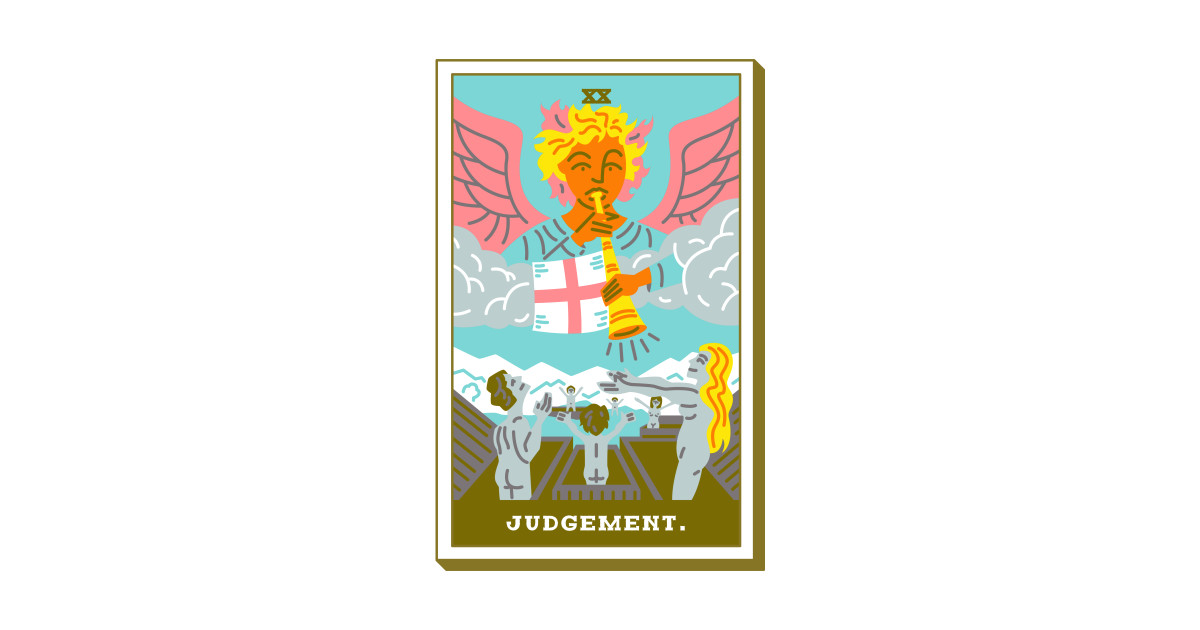 XX - Judgement - Tarot Card - Tarot - T-Shirt | TeePublic