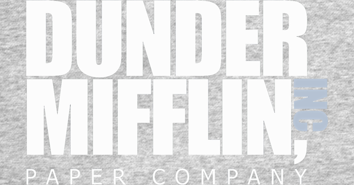 Dunder Mifflin Paper Company - The Office - Tank Top | TeePublic