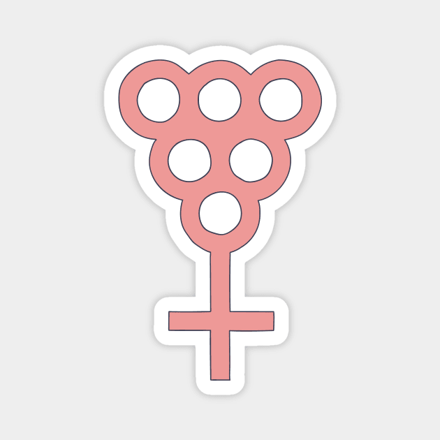 Semele - Goddess Symbol - Greek Myth - Goddess Symbol - Magnet | TeePublic