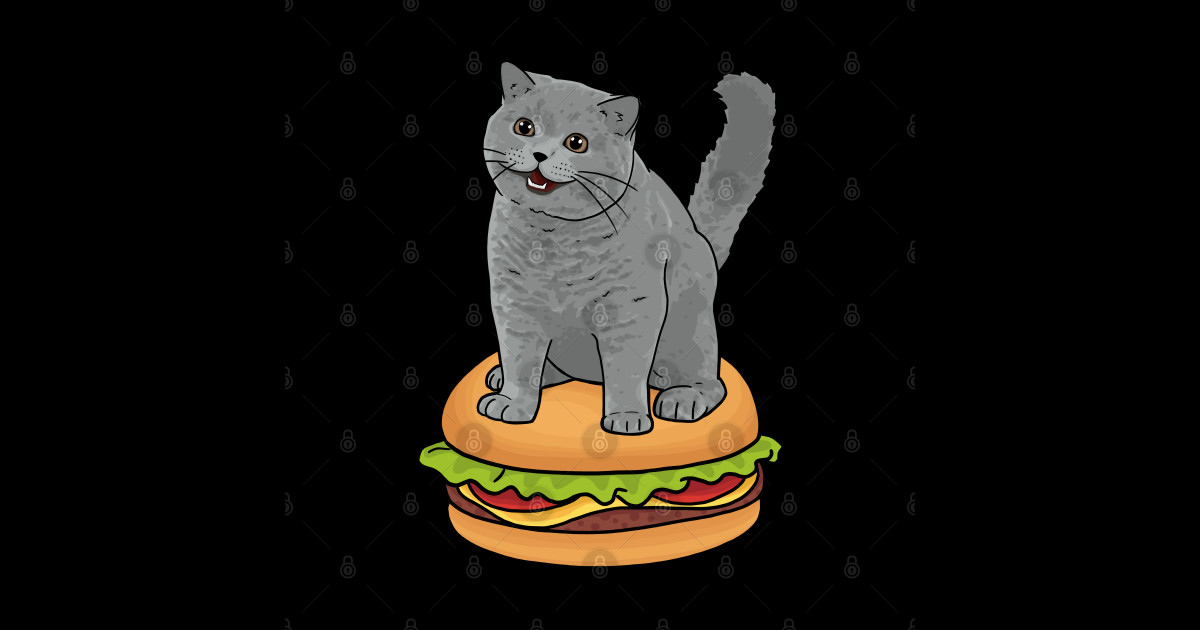 I CAN HAS CHEEZBURGER chubby meme cat - Meme - Posters and Art Prints ...