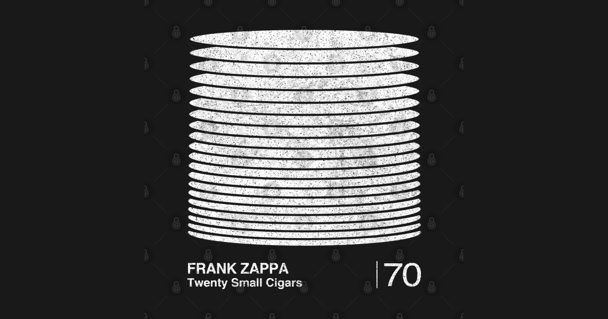 Frank Zappa / Minimalist Graphic Artwork Design - Frank Zappa - T-Shirt ...