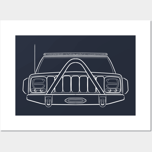 Offroad Car line drawing - Offroad Adventure - Posters and Art Prints ...