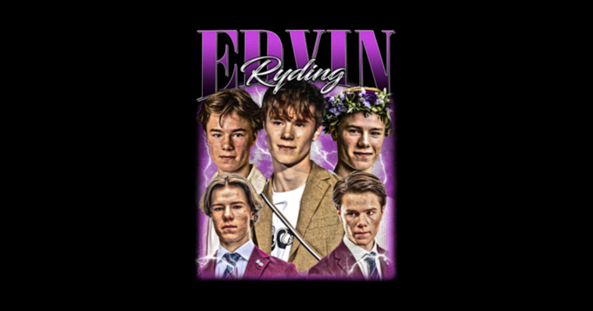Edvin Ryding Bootleg Vintage Retro Bootleg - Edvin Ryding - Magnet ...