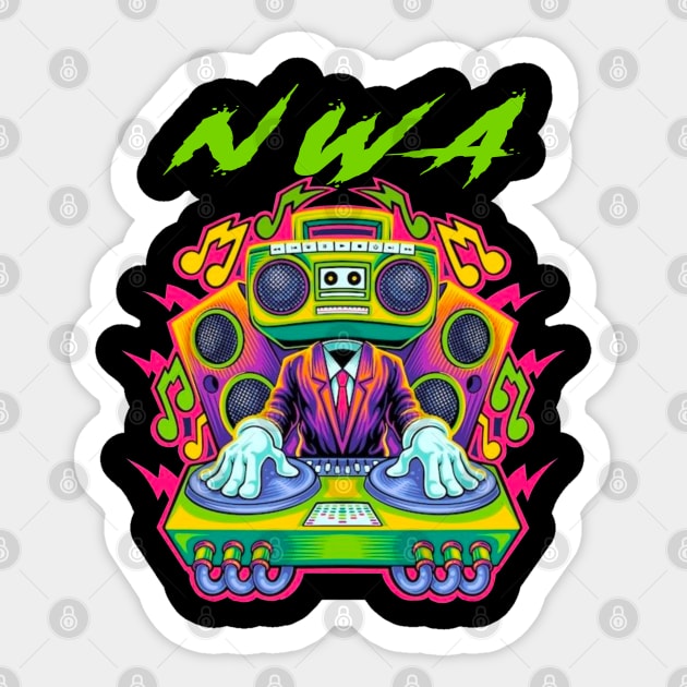 N.W.A RAPPER - Nwa Rapper - Sticker | TeePublic