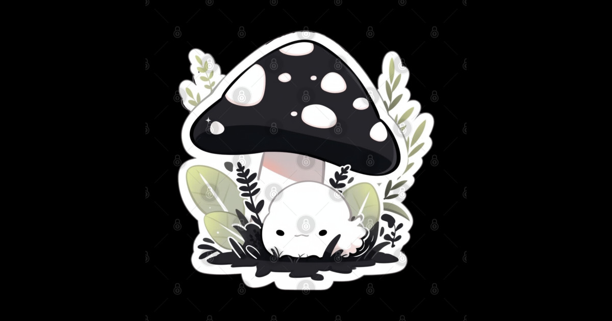 Kawaii Forest Spirit Forest Spirit Sticker Teepublic